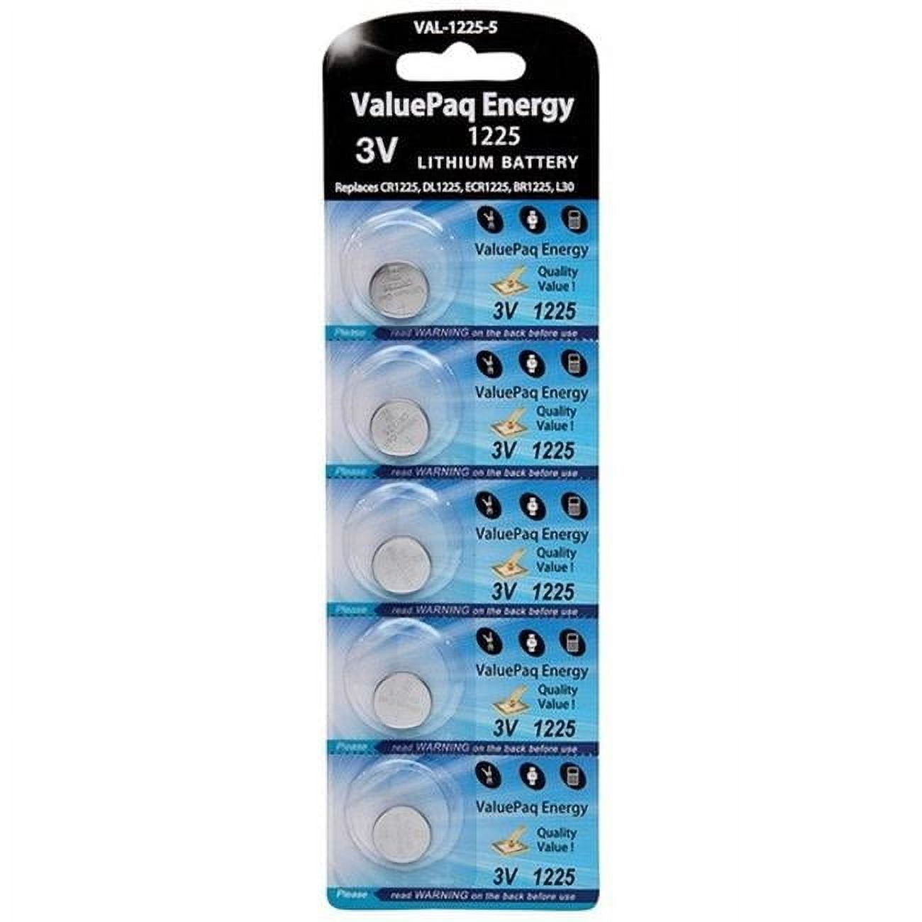 Dantona 3V 50mAh Lithium Coin Cell Battery for CR1225 - Walmart.com