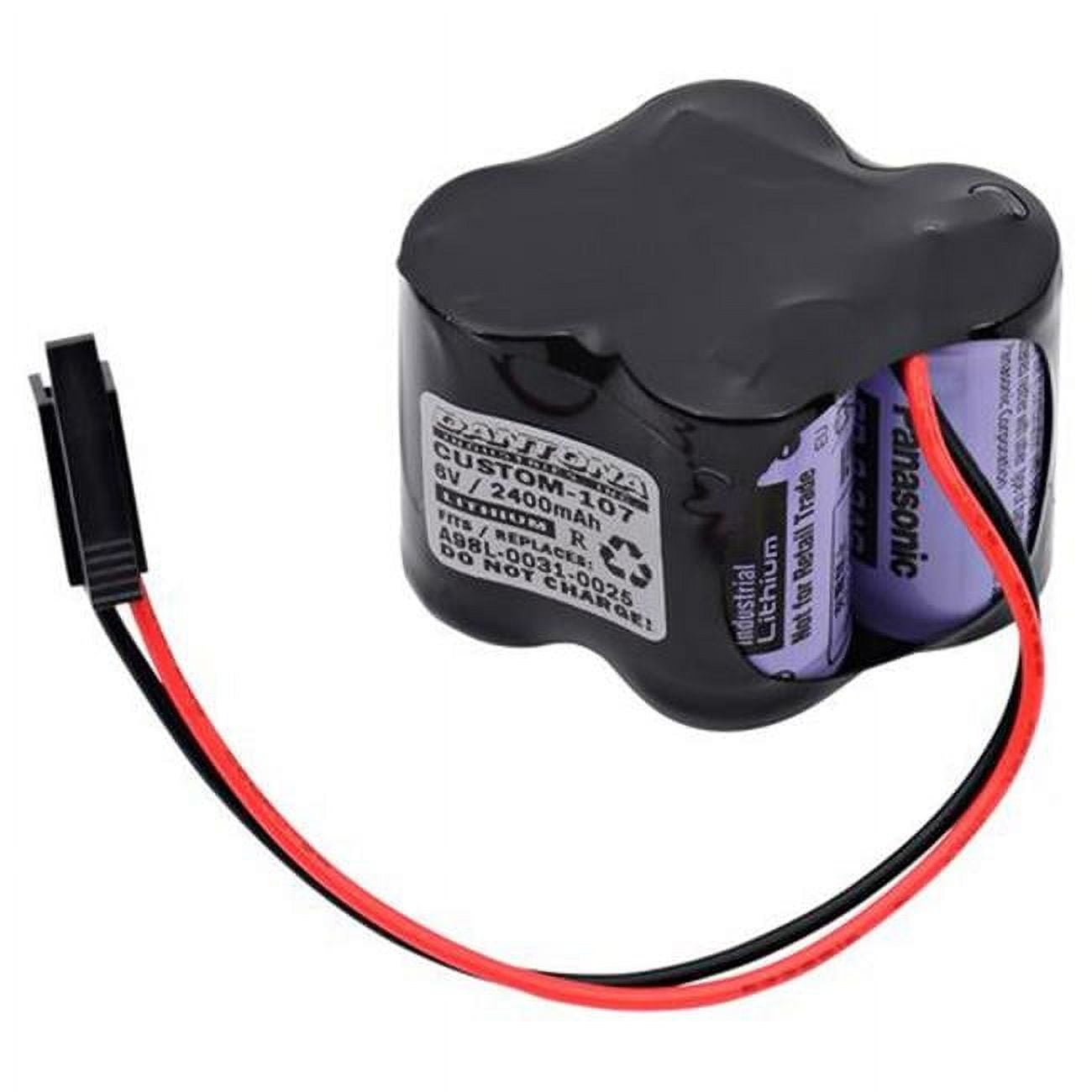 Panasonic BR2/3AGCT4A Battery CUSTOM-107 - Walmart.com