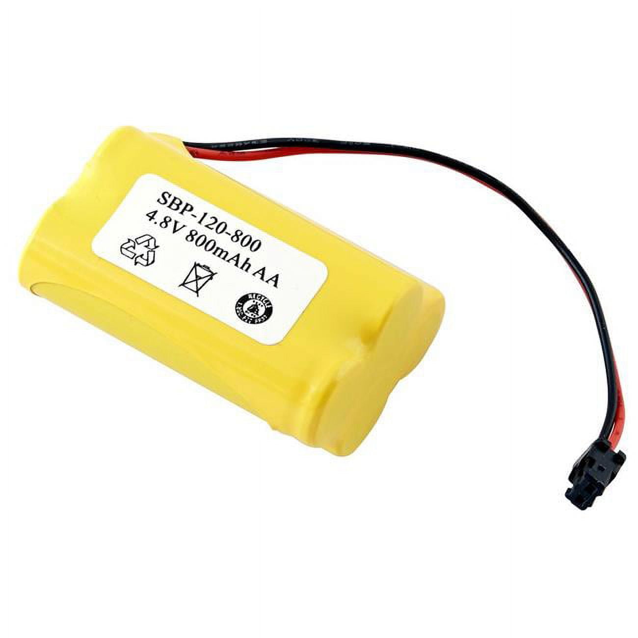 Dantona SBP-120-800 4.8V & 800 mAh Two Way Radio Battery for Shack - 23 ...