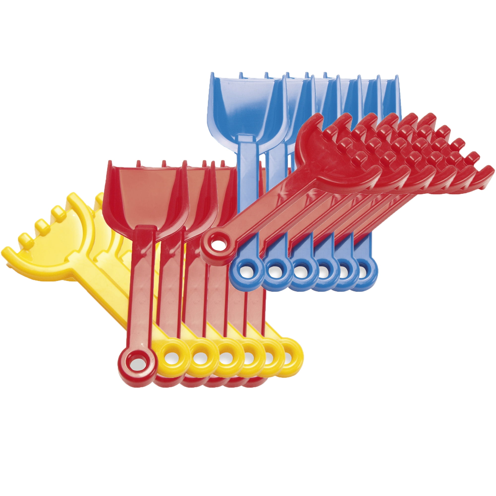 Dantoy® Shovel & Rake Set, 12 Sets - Walmart.com