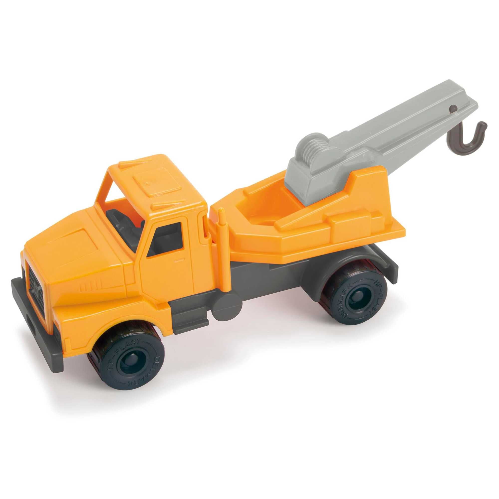 Dantoy Tow Truck Toy, 9-1/2 Inches, Orange and Grey - Walmart.com