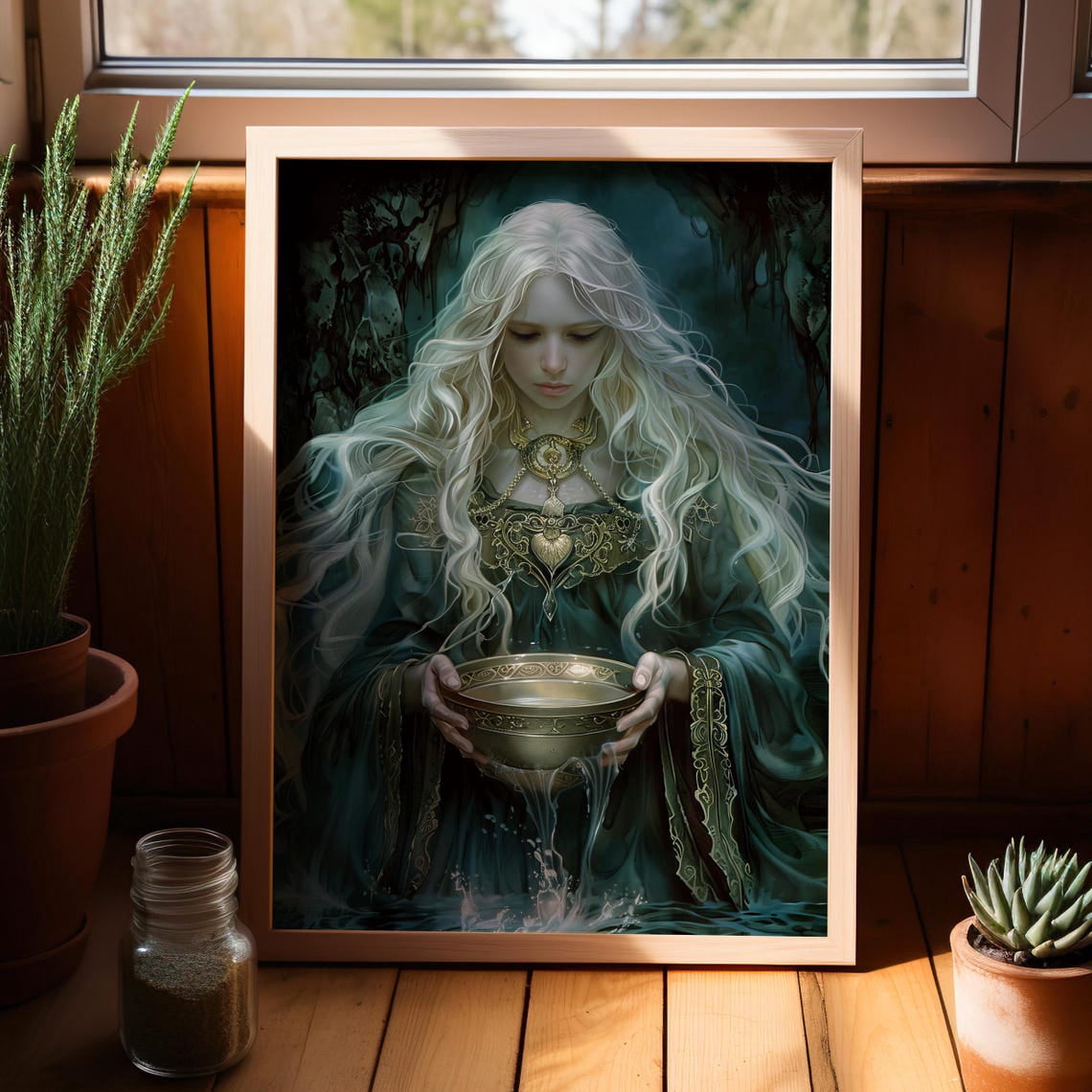 Danu Celtic Goddess Irish Mythology Mother Divine Feminine Art ...