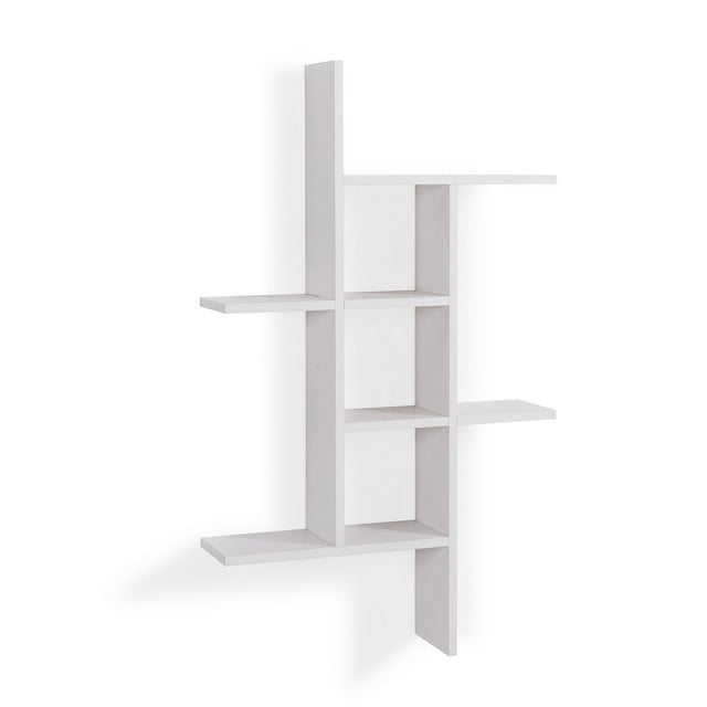 Danya B. Cantilever Cubby Decorative Modern Wall Mount Shelf ...