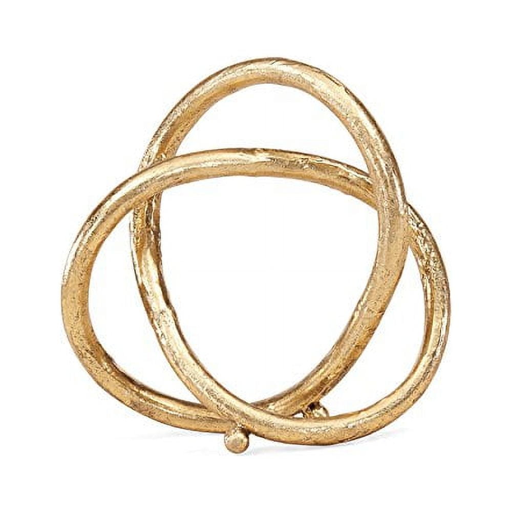 Danya B. Gold Eternal Loop Metal Art Abstract Sculpture (FHB022 ...
