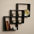 Danya B Intersecting Squares Decorative Wall Shelf - Walmart.com