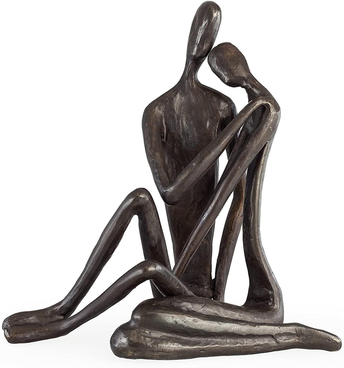 Danya B Iron Contemporary Abstract Couple Sculpture, Bronze - Walmart.com