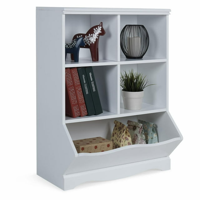 Danya B. Multi-Cubby Storage Cabinet - White - Walmart.com