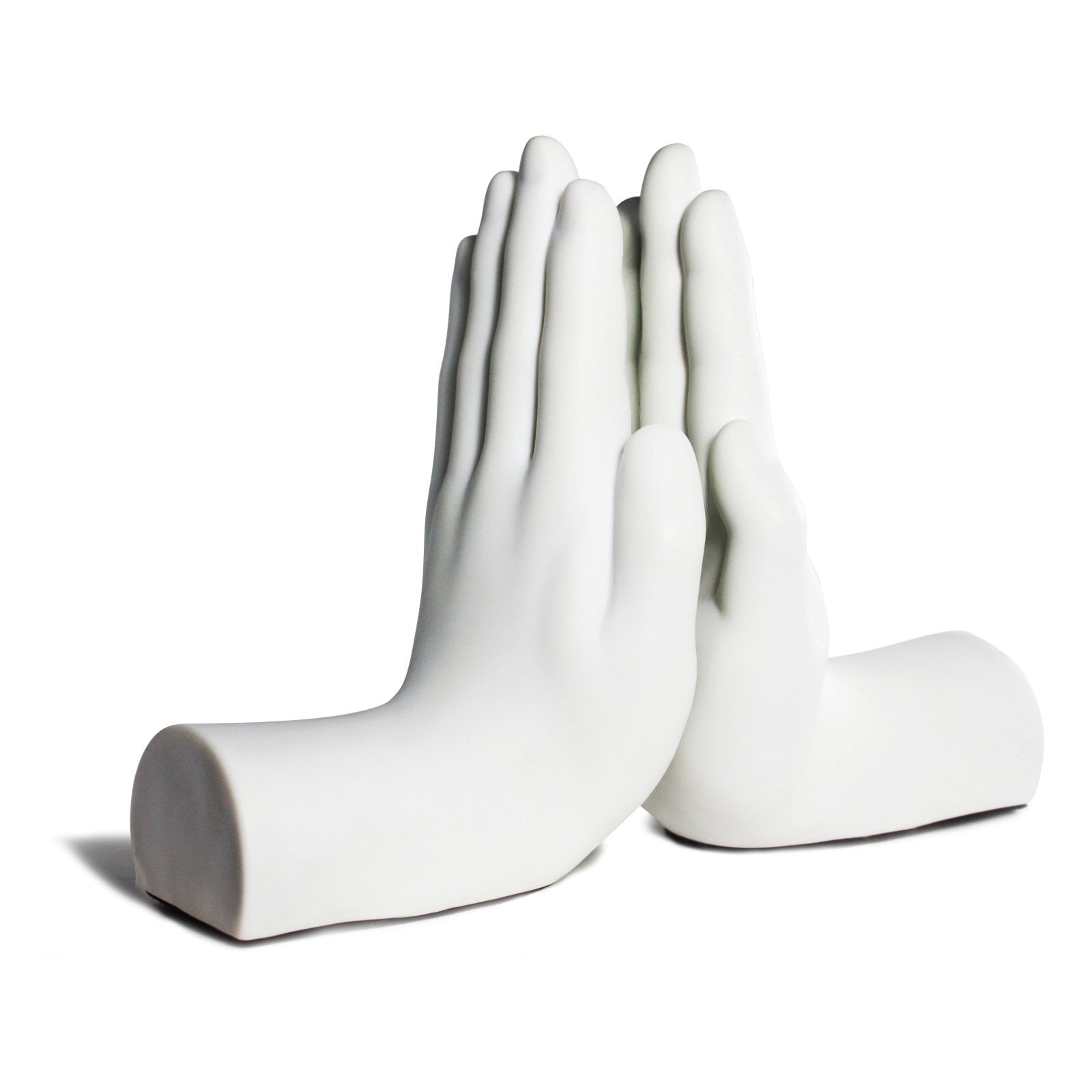 Danya B. Decorative Helping Hands Bookend Set - Contemporary Book Shelf ...