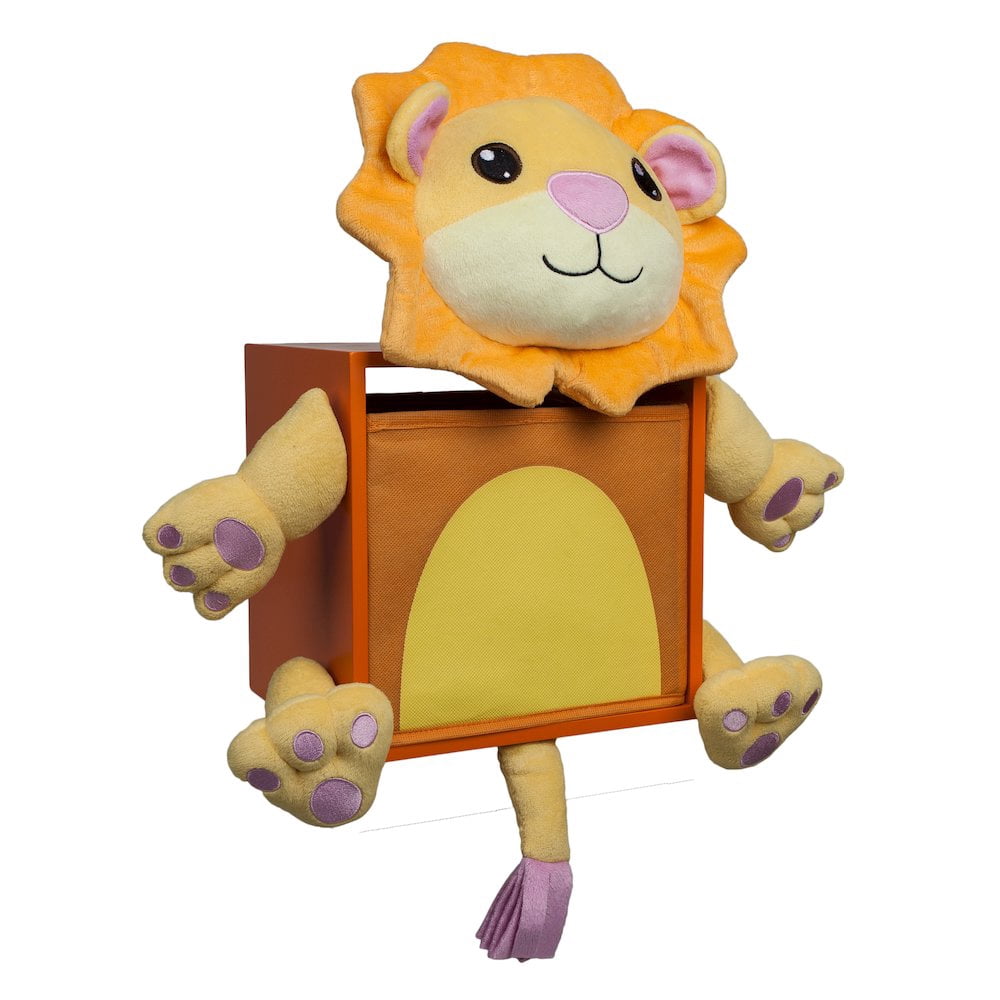 Danya B Plush Lion Kids Wall Storage Bin - Walmart.com