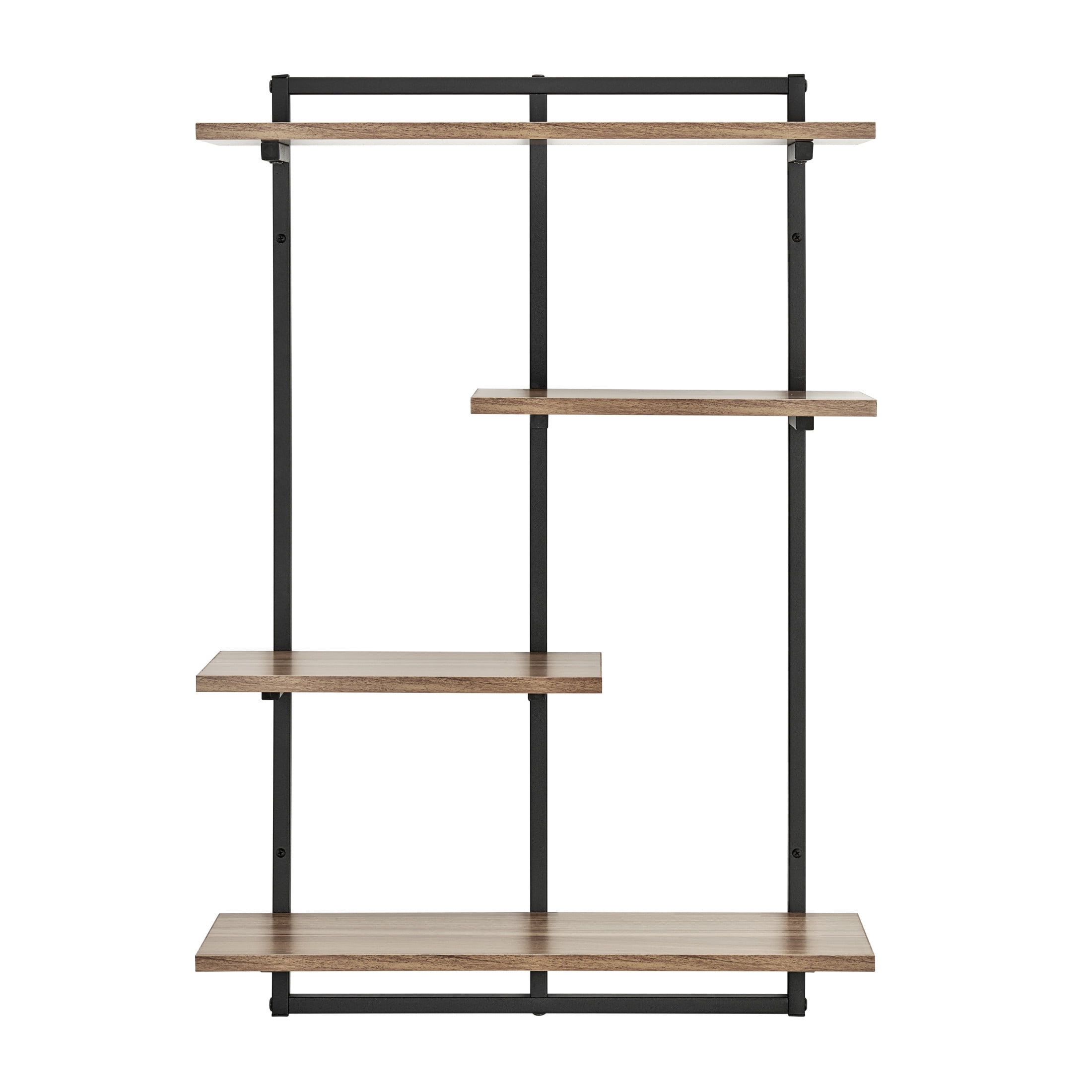 Danya B. Rhodes 4 Tier Modern Floating Windowsill Wall Shelf Unit with ...