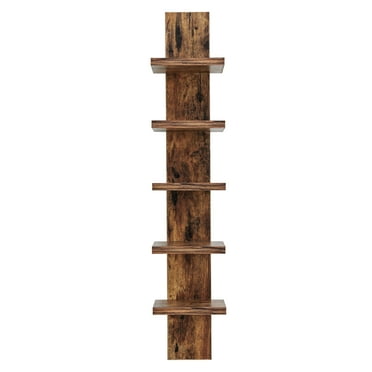 Free Shipping! Danya B. White Finish Wide Column Wall Shelf - Walmart.com