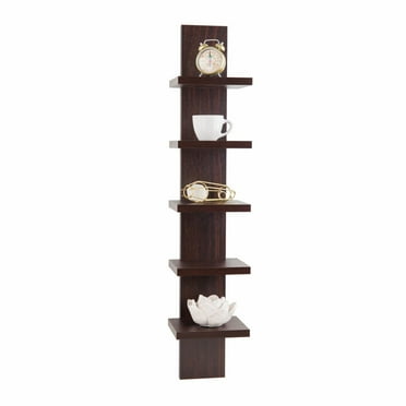 Danya B. White Finish Wide Column Wall Shelf - Walmart.com