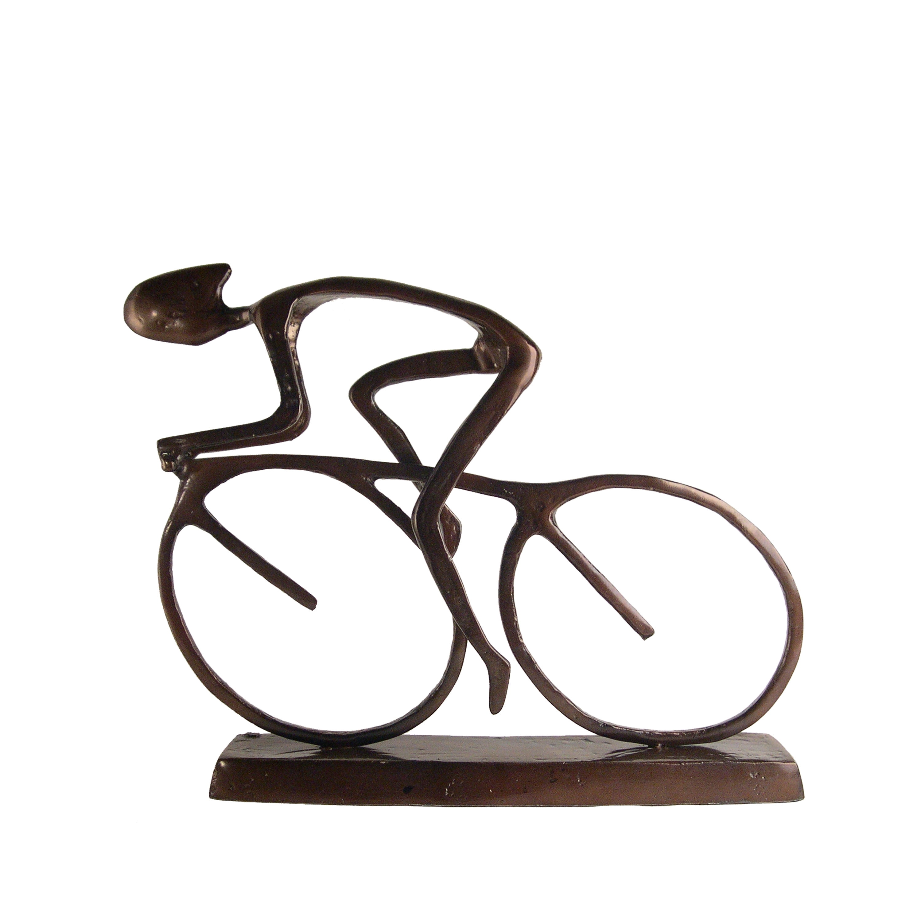 Danya B ZL480 Bronze Cyclist Figurine - Walmart.com