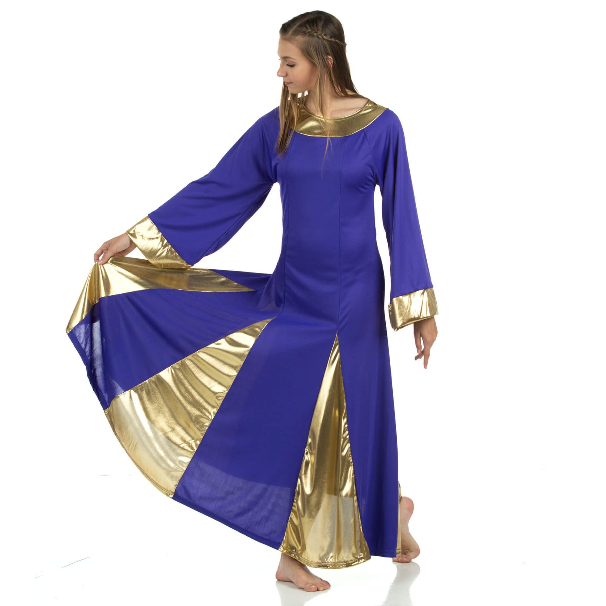 Danzcue Praise Dance Robe Dress - Walmart.com