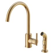 Delta 100LF-HDF Classic Single Handle Centerset Kitchen Faucet, Chrome ...