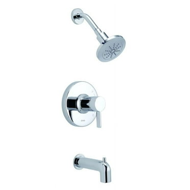 Pfister LG898MBK Marielle 1-Handle Tub & Shower Trim in Brushed Nickel ...