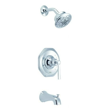 Pfister LG898MBK Marielle 1-Handle Tub & Shower Trim in Brushed Nickel ...