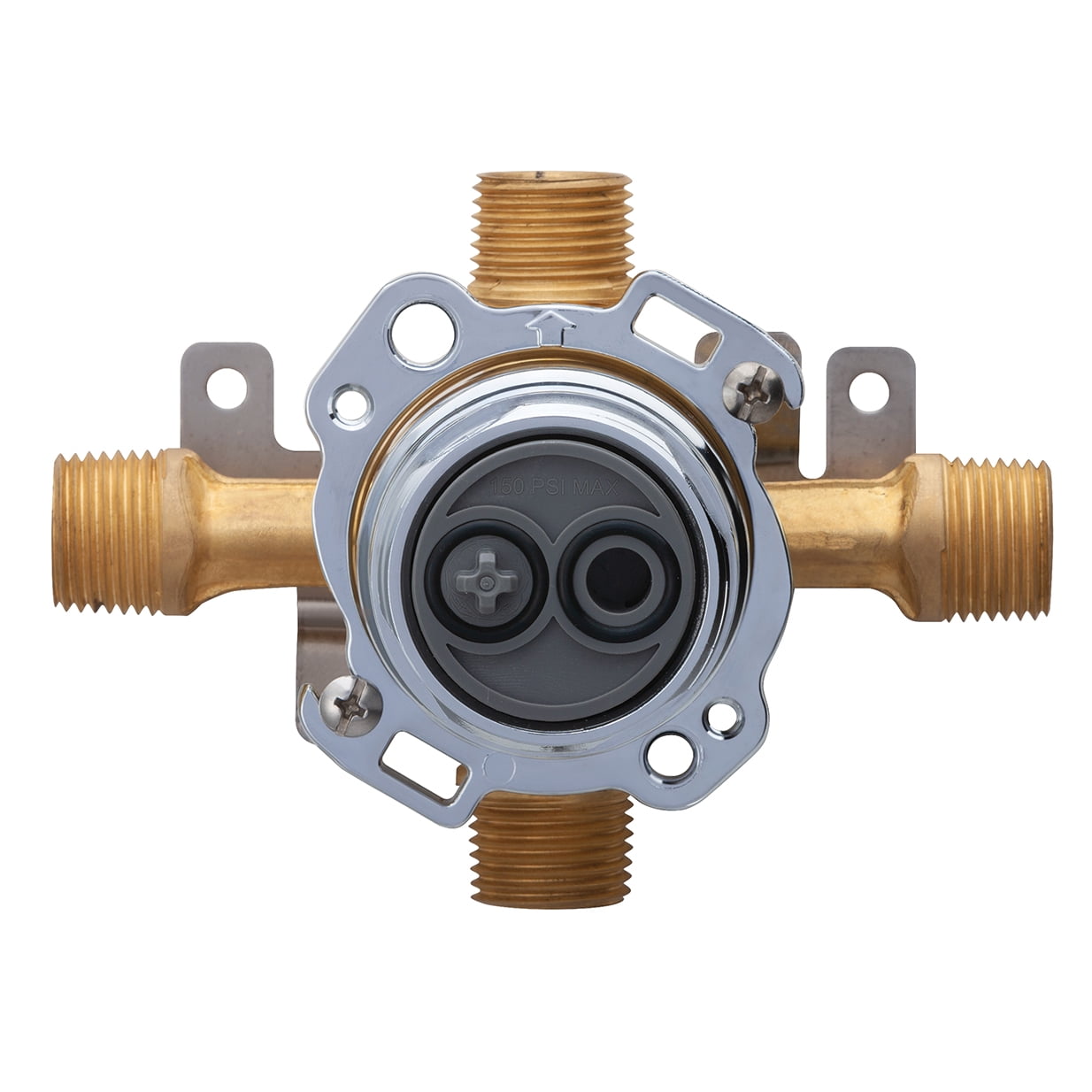 Danze Treysta Tub & Shower Valve- Horizontal Inputs WITHOUT Stops- IPS ...