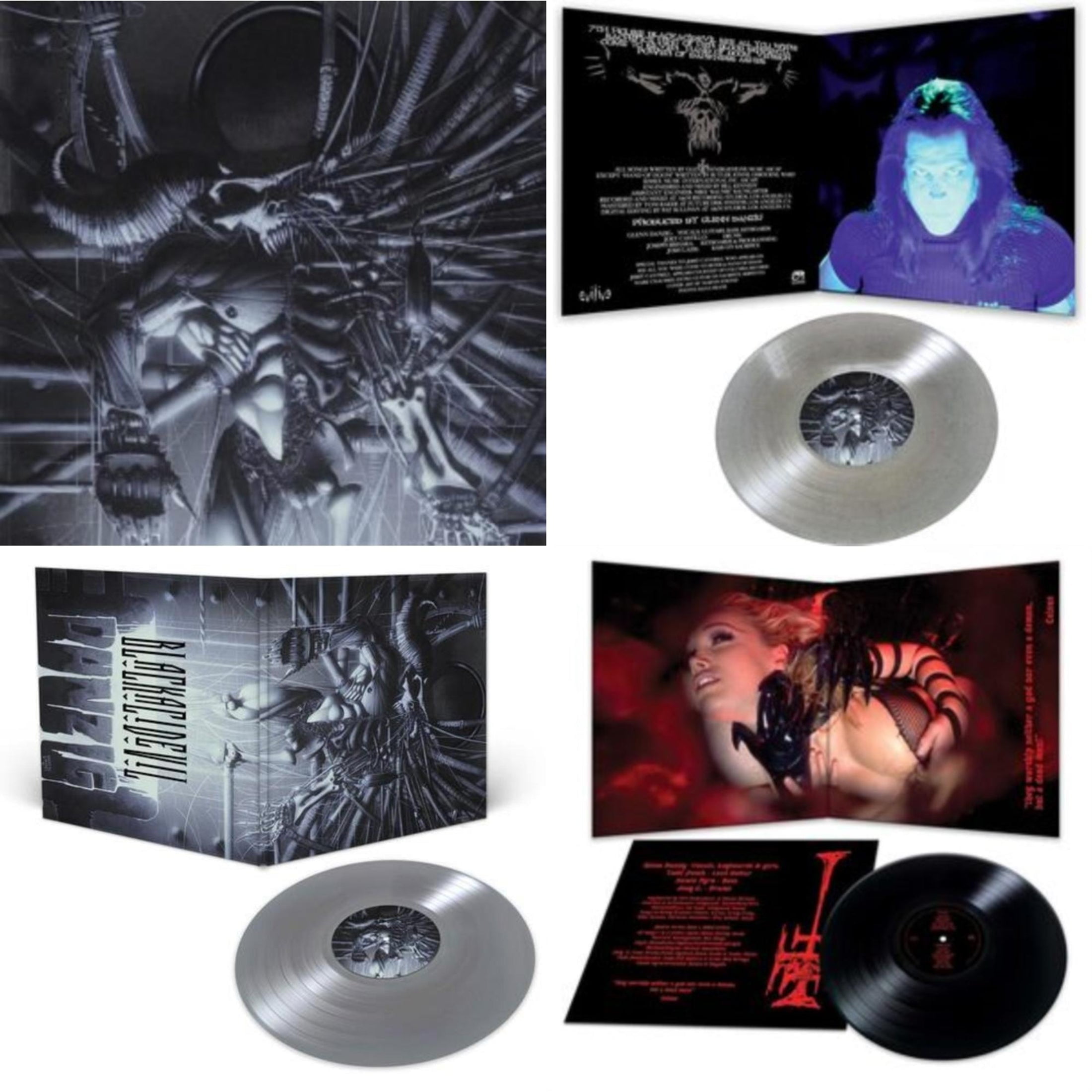 Danzig 5: Blackacidevil (Black LP Vinyl) & Danzig 5: Blackout (Glitter ...