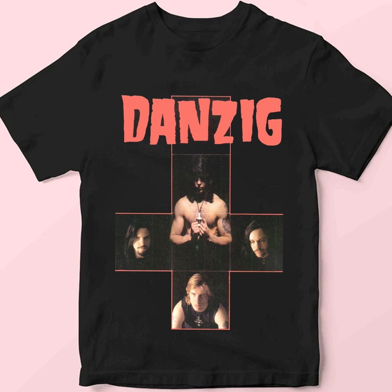 Danzig Band Album Gift For Fans Classic Short Sleeve Unisex T-Shirt S ...