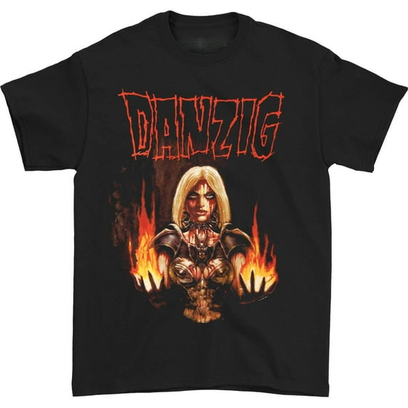 Danzig Band Black Laden Crown Cotton Black All Size Unisex Shirt EL023 ...