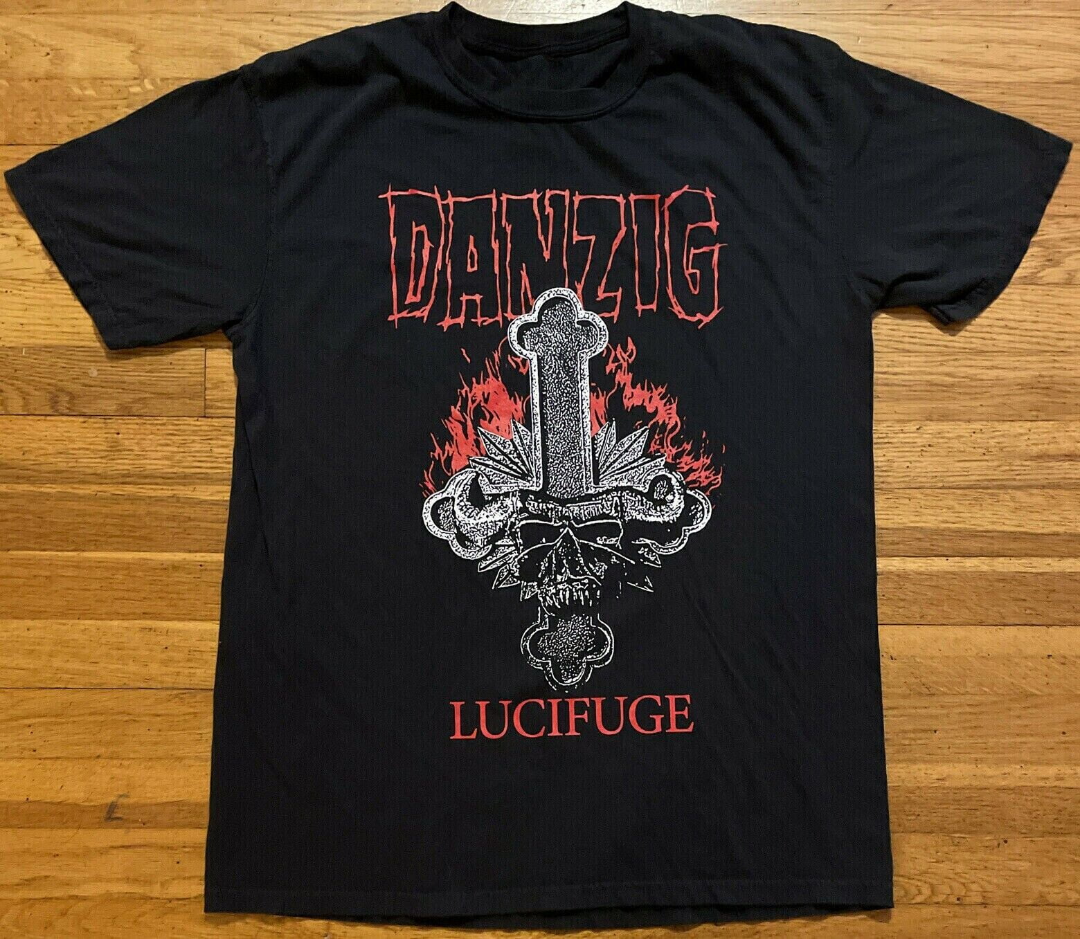 Danzig Band Short Sleeve Black All Size Unisex Shirt TU148 - Walmart.com