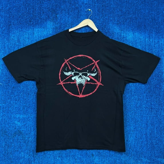 Danzig Self Titled Album Heavy Metal Band Graphic T-Shirt Size Extra ...