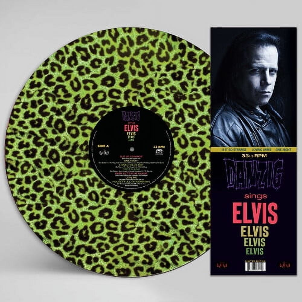 Danzig - Sings Elvis - A Gorgeous Green Leopard Picture Disc Vinyl ...