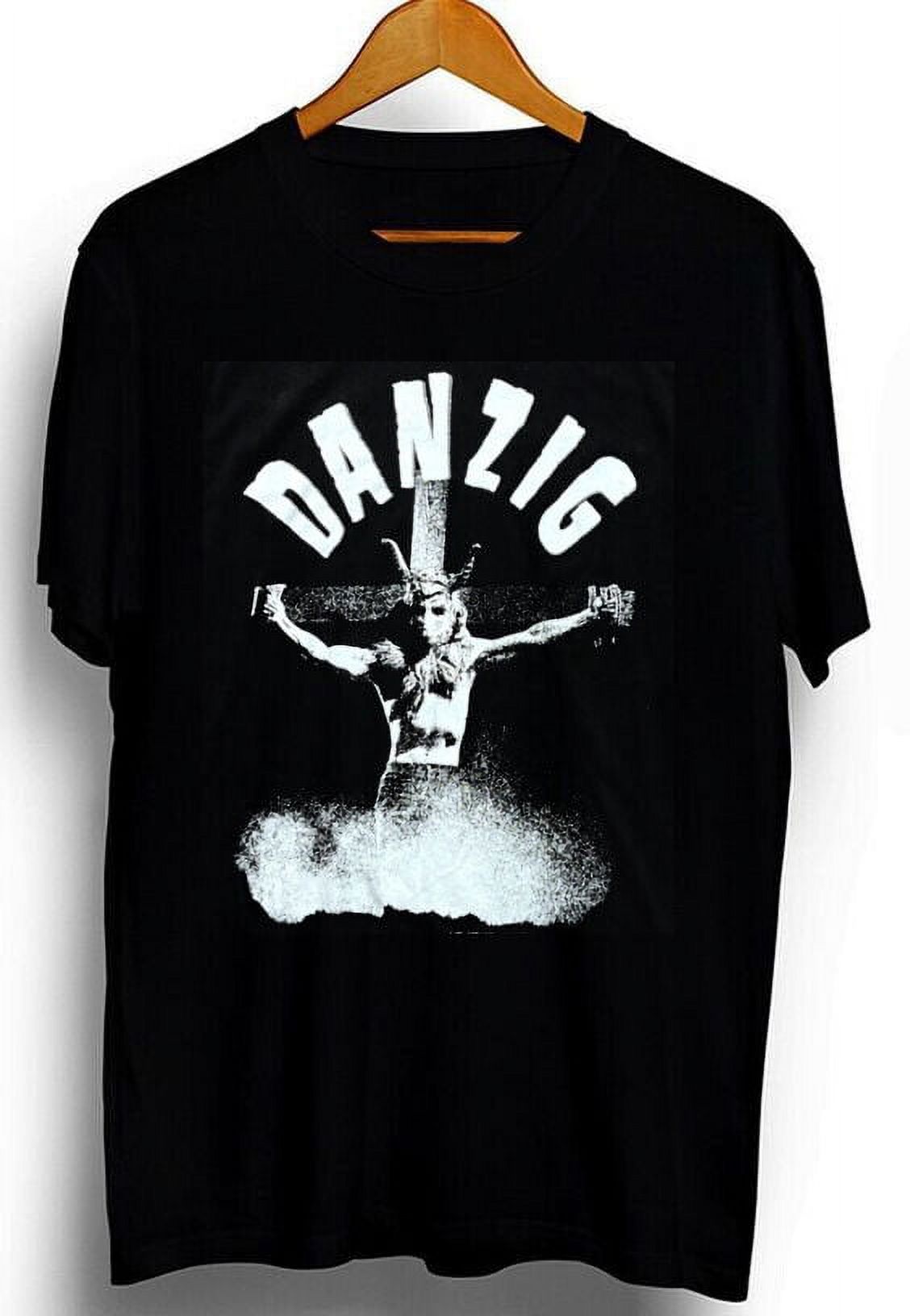Danzig rock band shirt, classic graphic t-shirt, cotton t-shirt TE5816 ...
