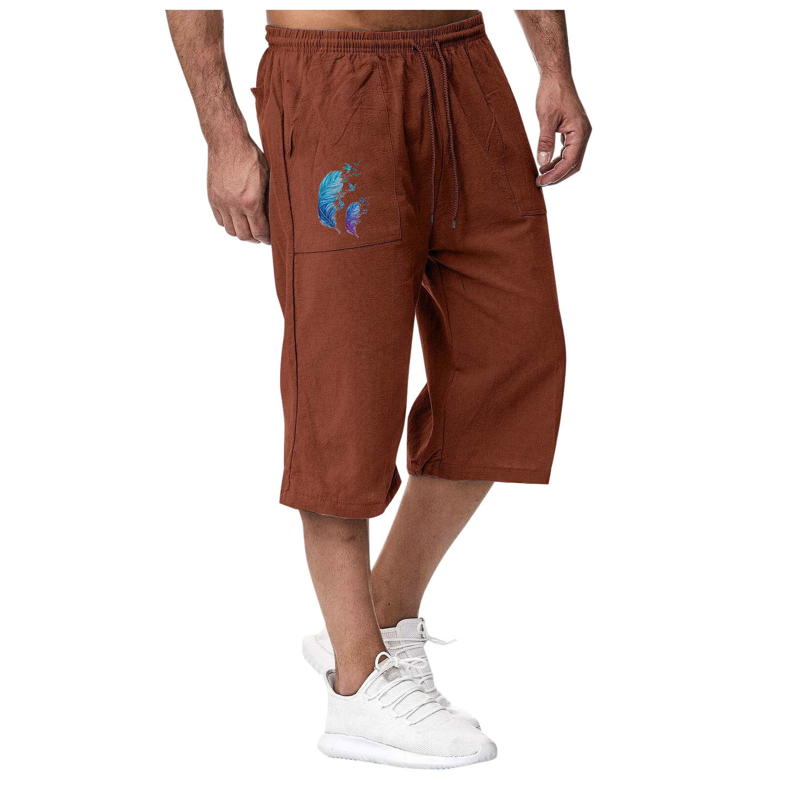 DaoAg Cargo Pants For Men Baggy Mens Cargo Pants Mens Casual Pants ...