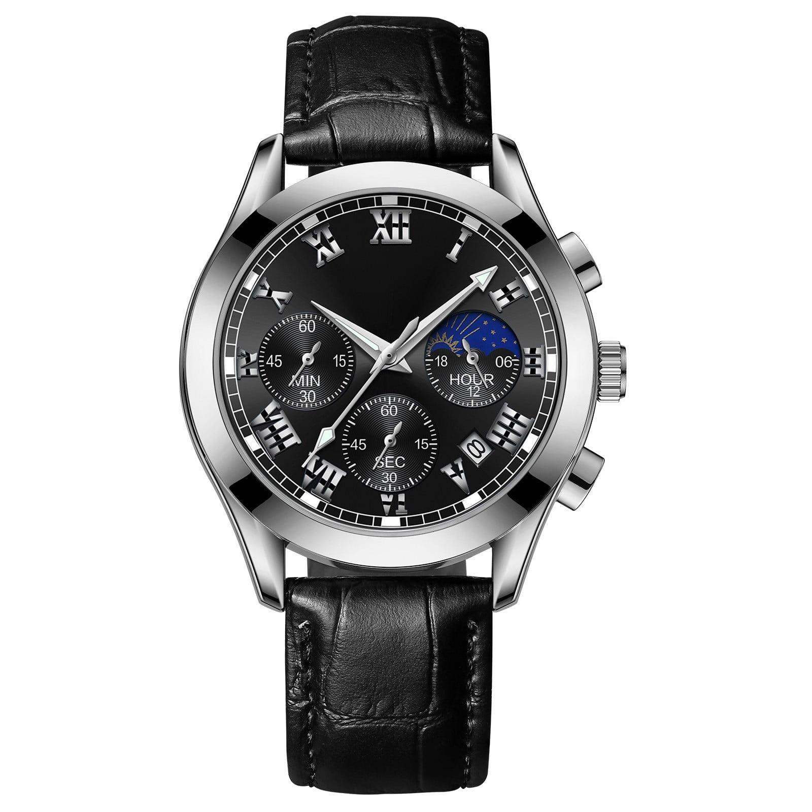 DaoAg Full Automatic Mechanical Watch And Trendy Korean Quartz Men's ...