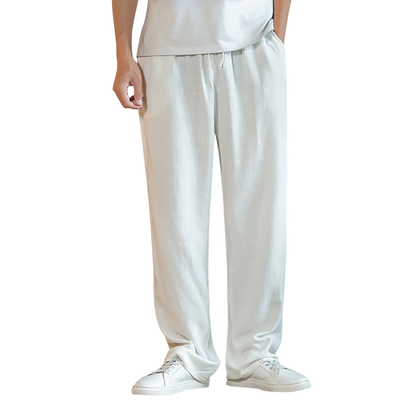 DaoAg Pants Men Casual Mens Casual Pants Mens Baggy Cargo Pants Men's ...