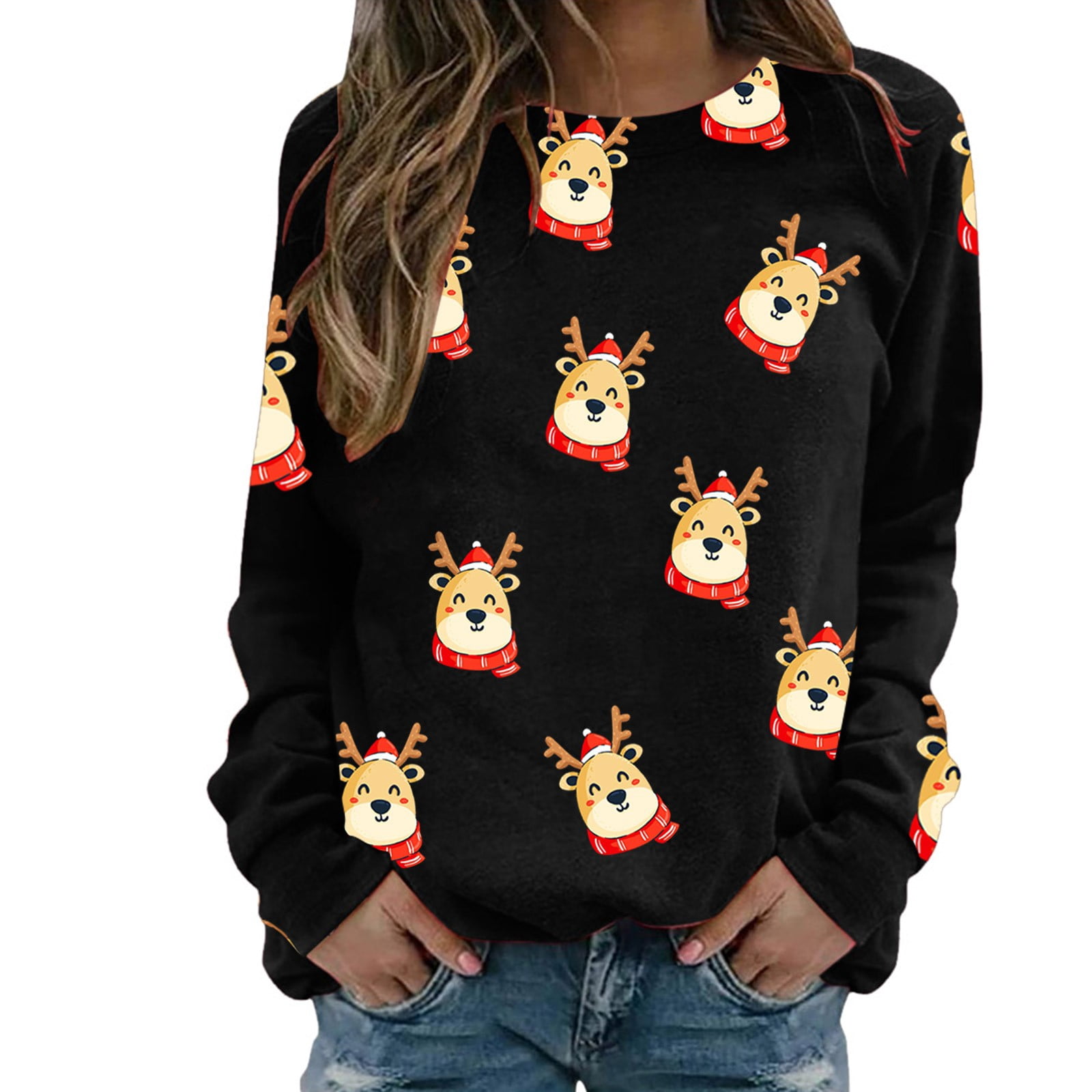 DaoAg Women Sweatshirt Lightweight Zip Up Hoodless Women Women'S ...