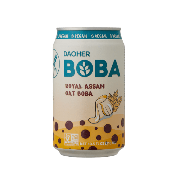 DaoHer Royal Assam Oat BOBA Bubble Tea, Vegan, Gluten-Free, Reduced ...