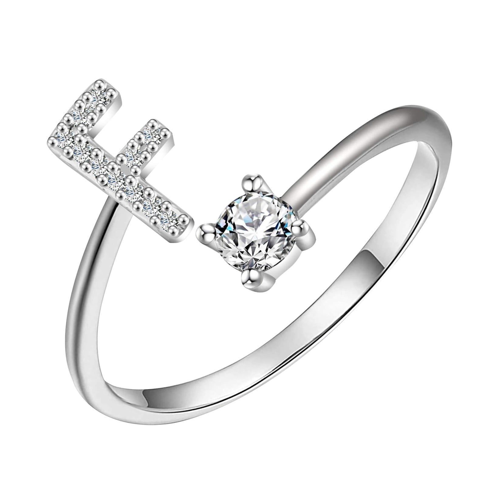 Daolelai Alphabet Rings - Walmart.com