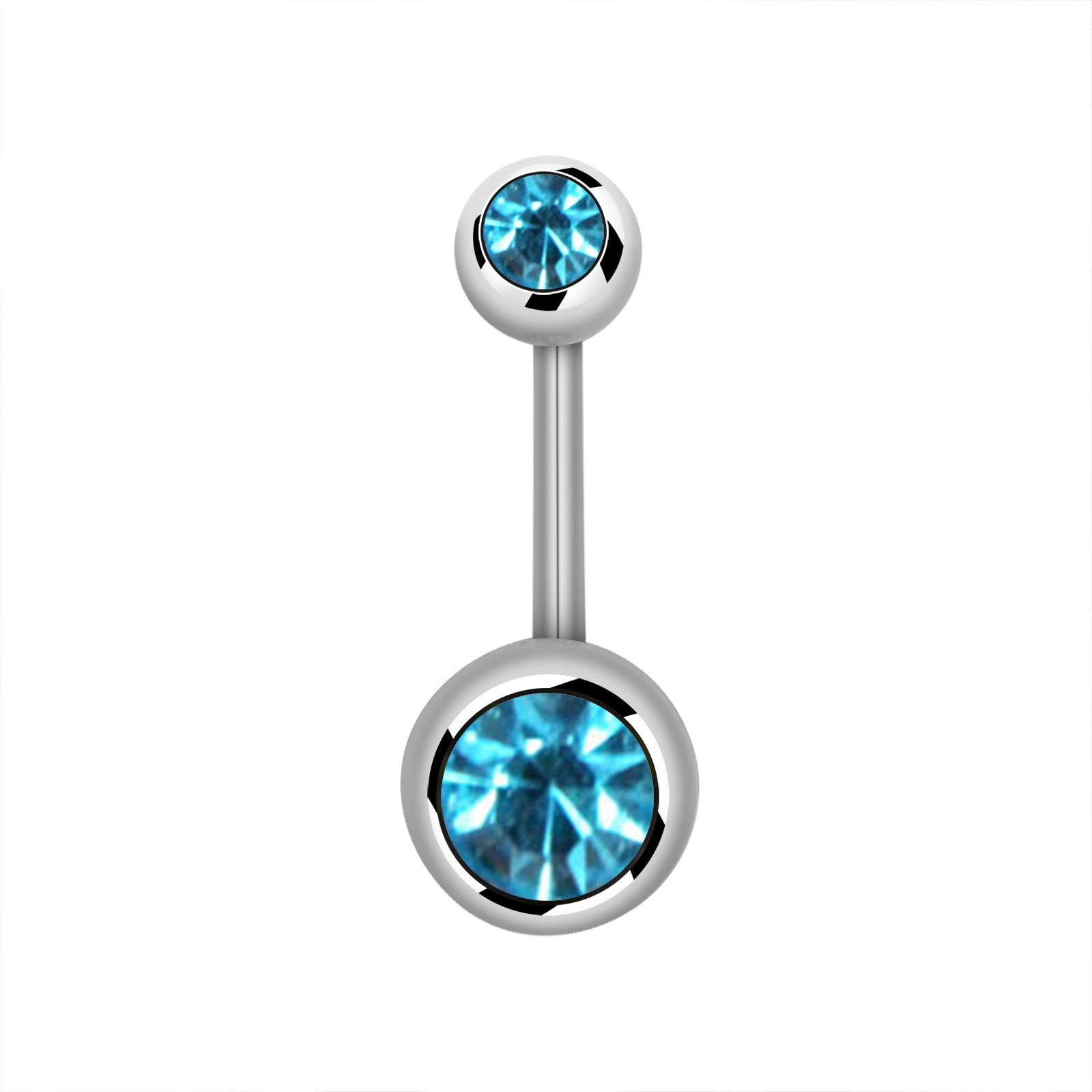 Daolelai Colorful Belly Button Ring - Walmart.com