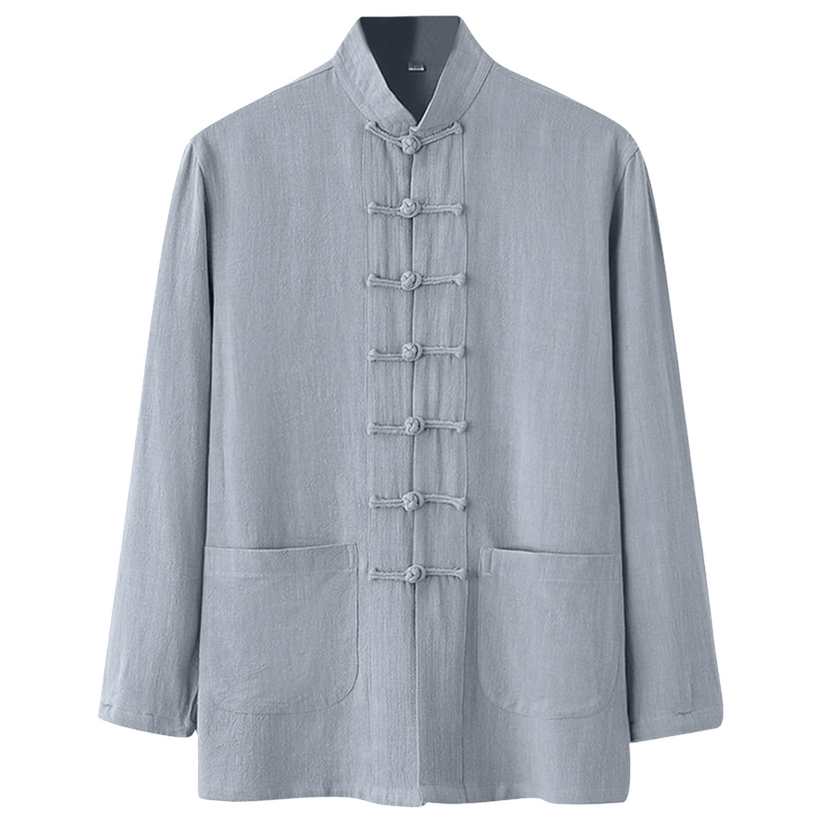 Daolelai Spring and Autumn Men's Cotton and Linen Tang Suit Chinese ...