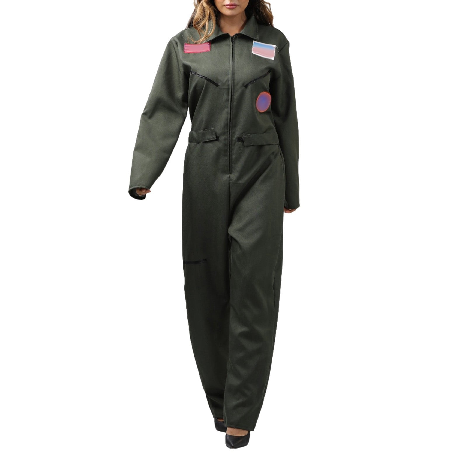 Daolelai Women's Carnival Pilot Uniform Party Sports Group Performance ...