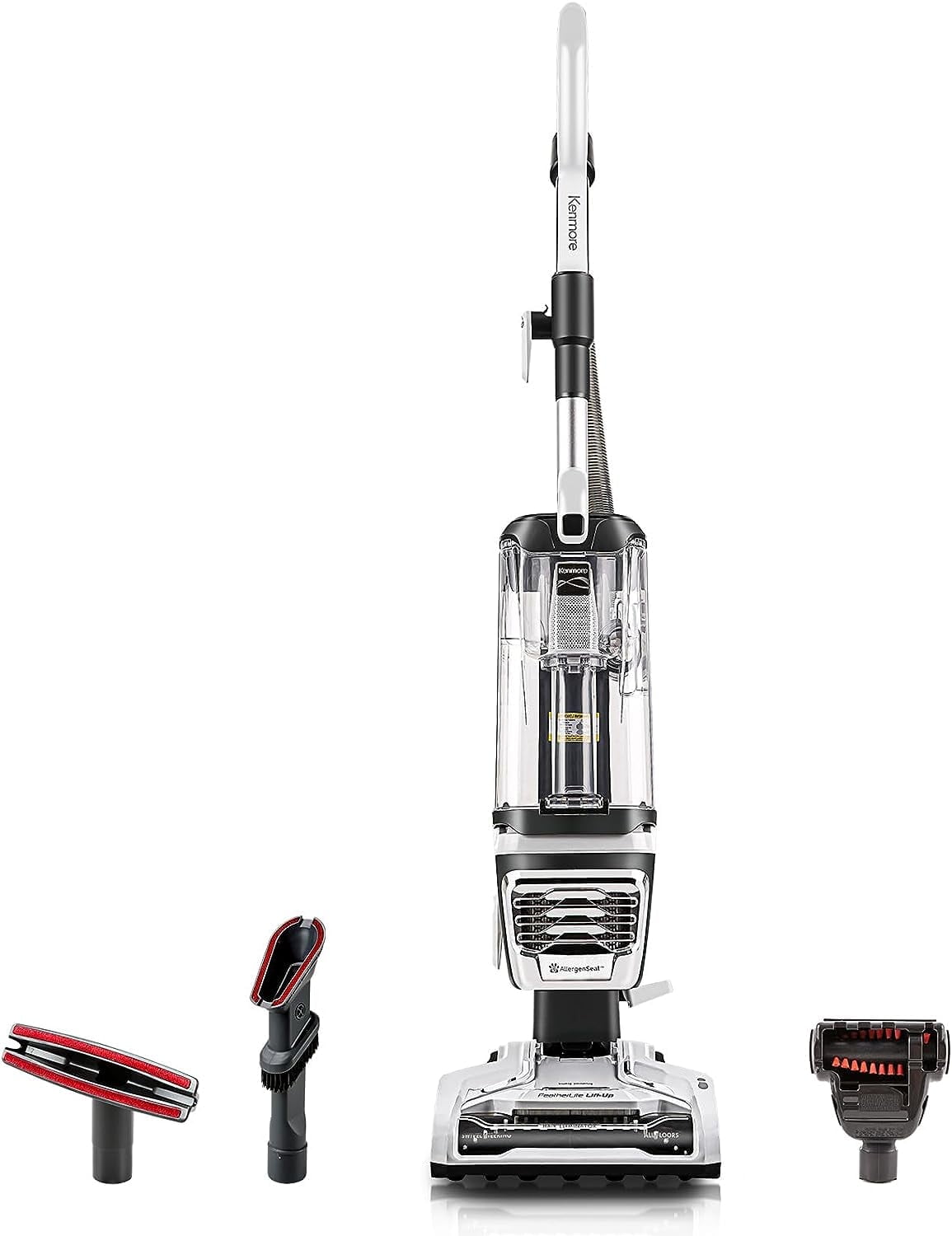 Daoyouwu DU4080 Featherlite Lift-Up Bagless Upright Vacuum 2-Motor ...