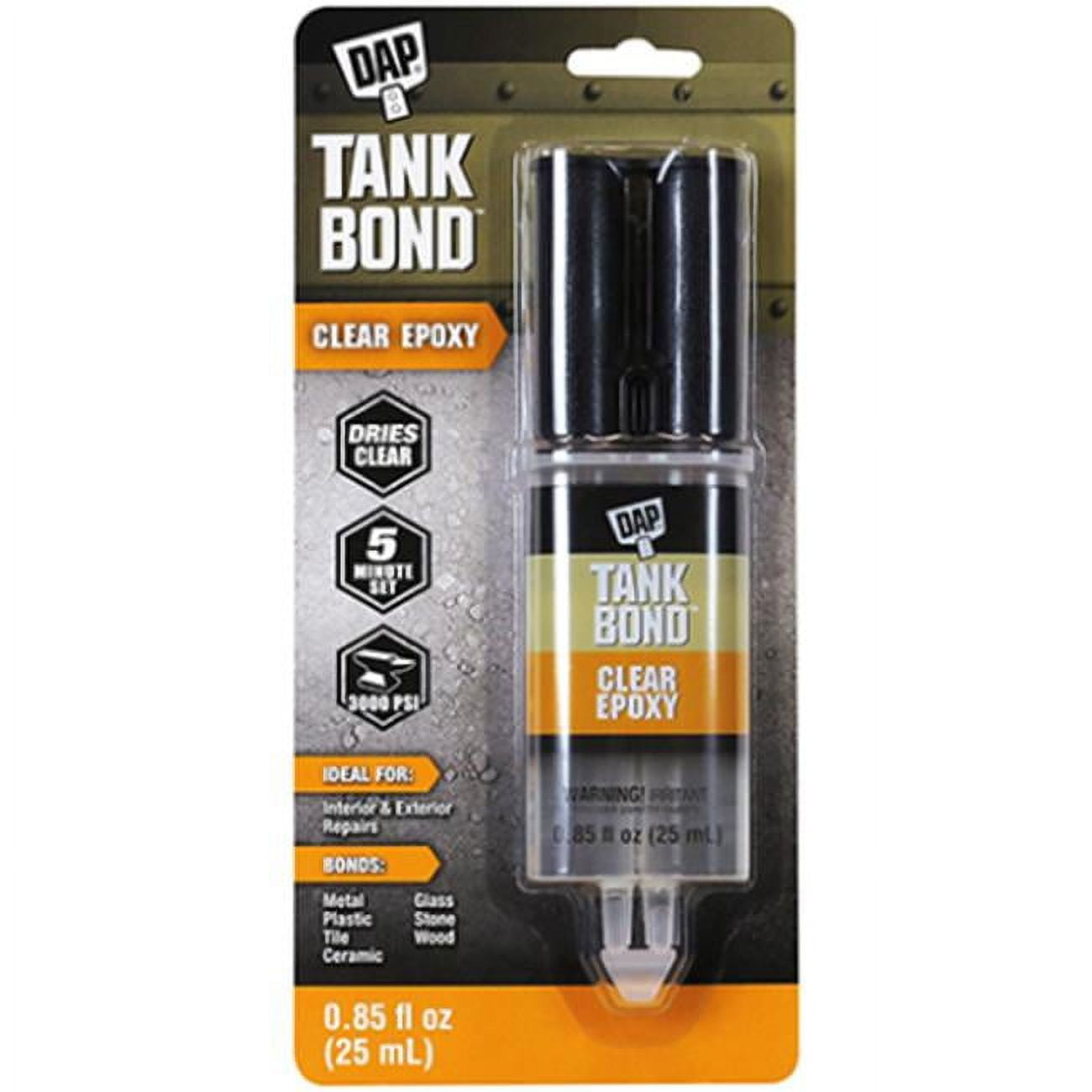 Dap 0.85 fl oz Clear Tank Bond Epoxy - Walmart.com