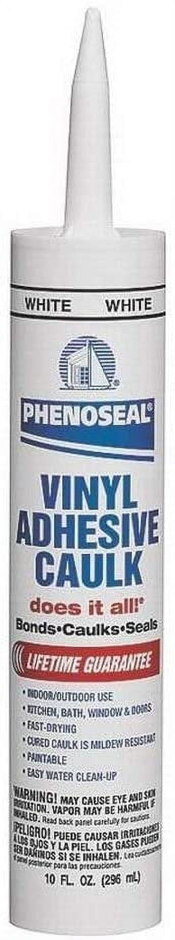Dap 00005 6 Pack White Phenoseal Does It All Vinyl Adhesive Caulk 10 ...