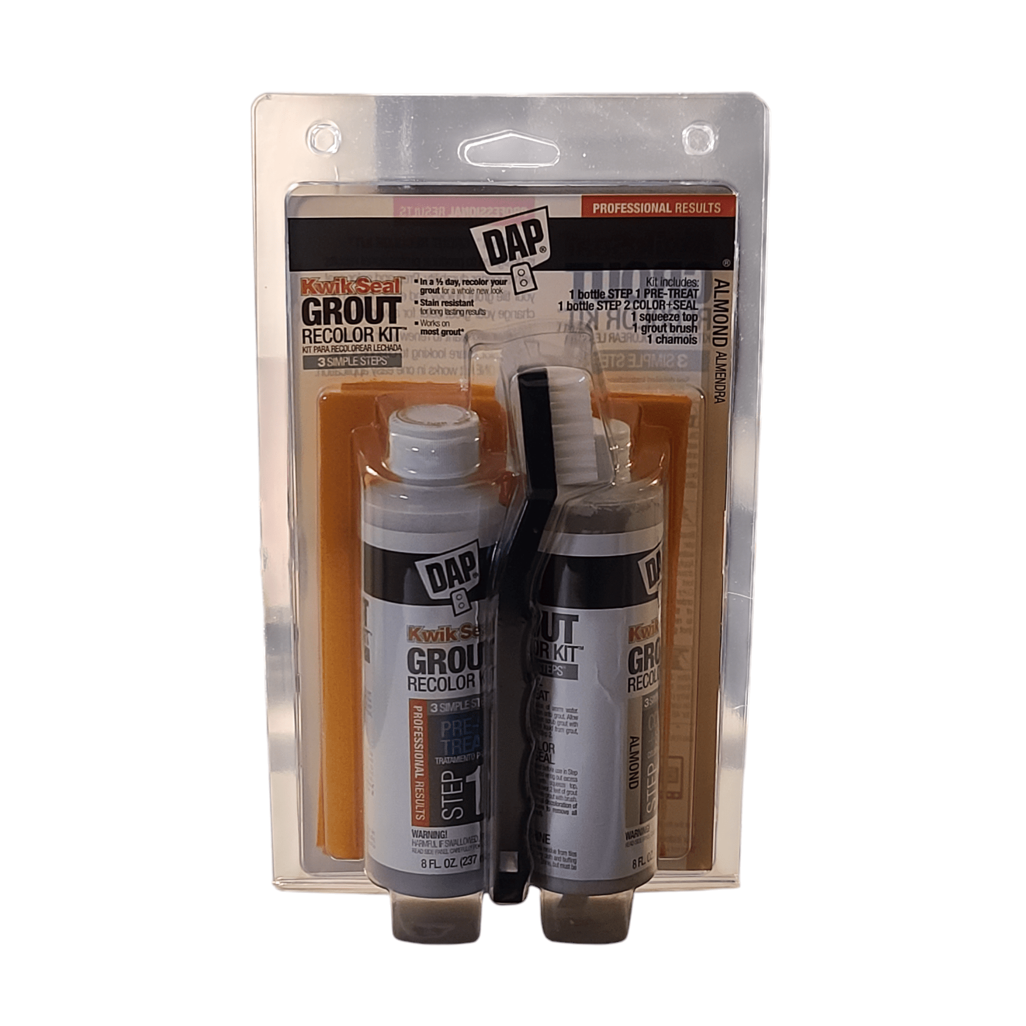 Dap 00636 Kwikseal Grout Recolor Kit, Almond - Walmart.com