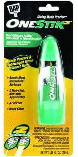 Dap 01320 one stik'2; .88oz, dual action adhes [PRICE is per TUBE ...