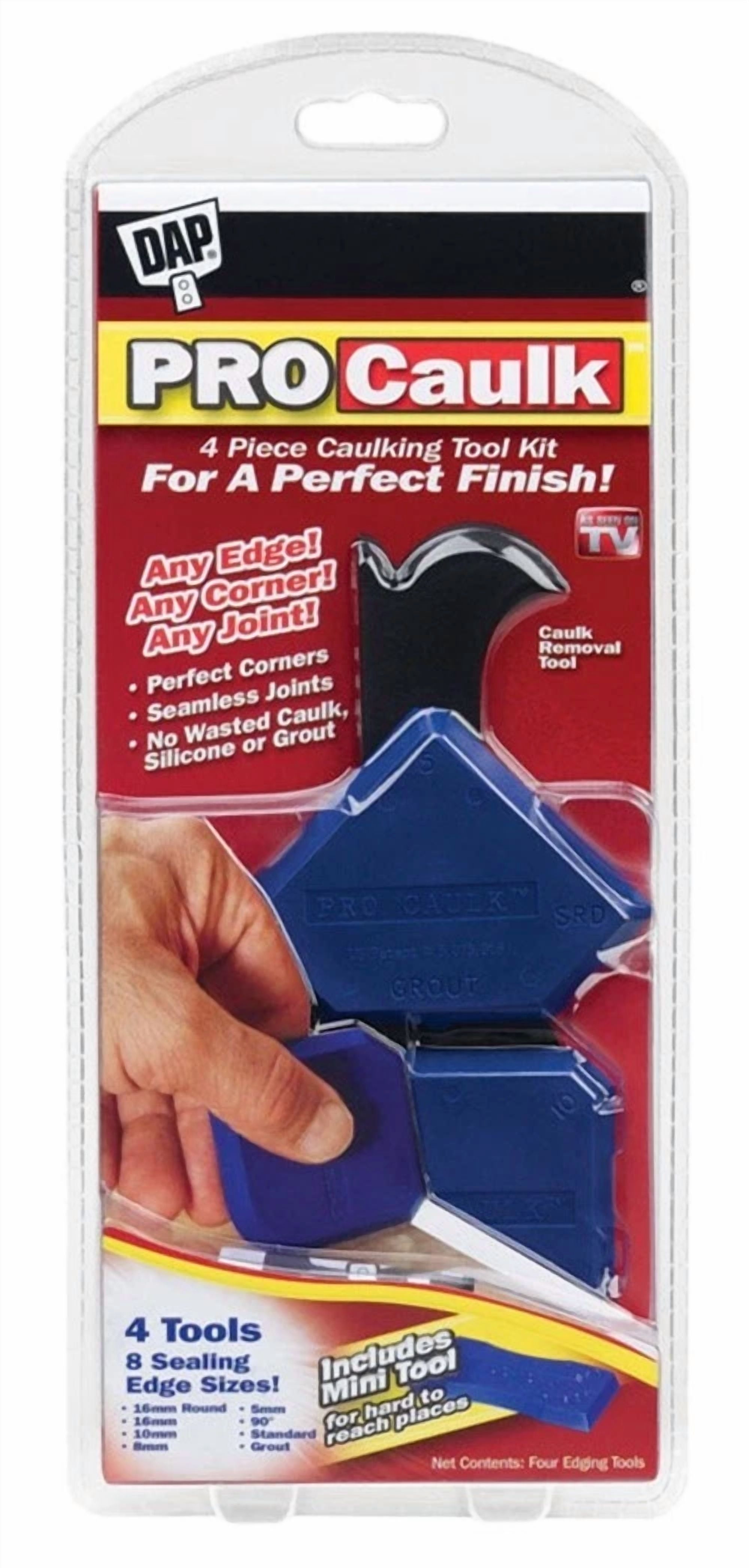 Dap 09125 Indoor Or Outdoor Easy To Clean Pro Caulk Tool Kit - Walmart.com