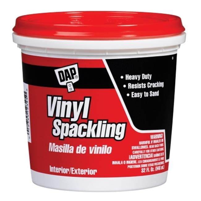 Dap 1 Quart Vinyl Spackling Compound Interior 12132 - Walmart.com