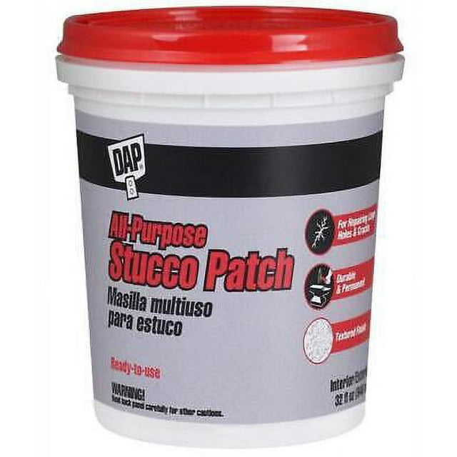 Dap 1 qt. Indoor and Outdoor Stucco Patch - Walmart.com
