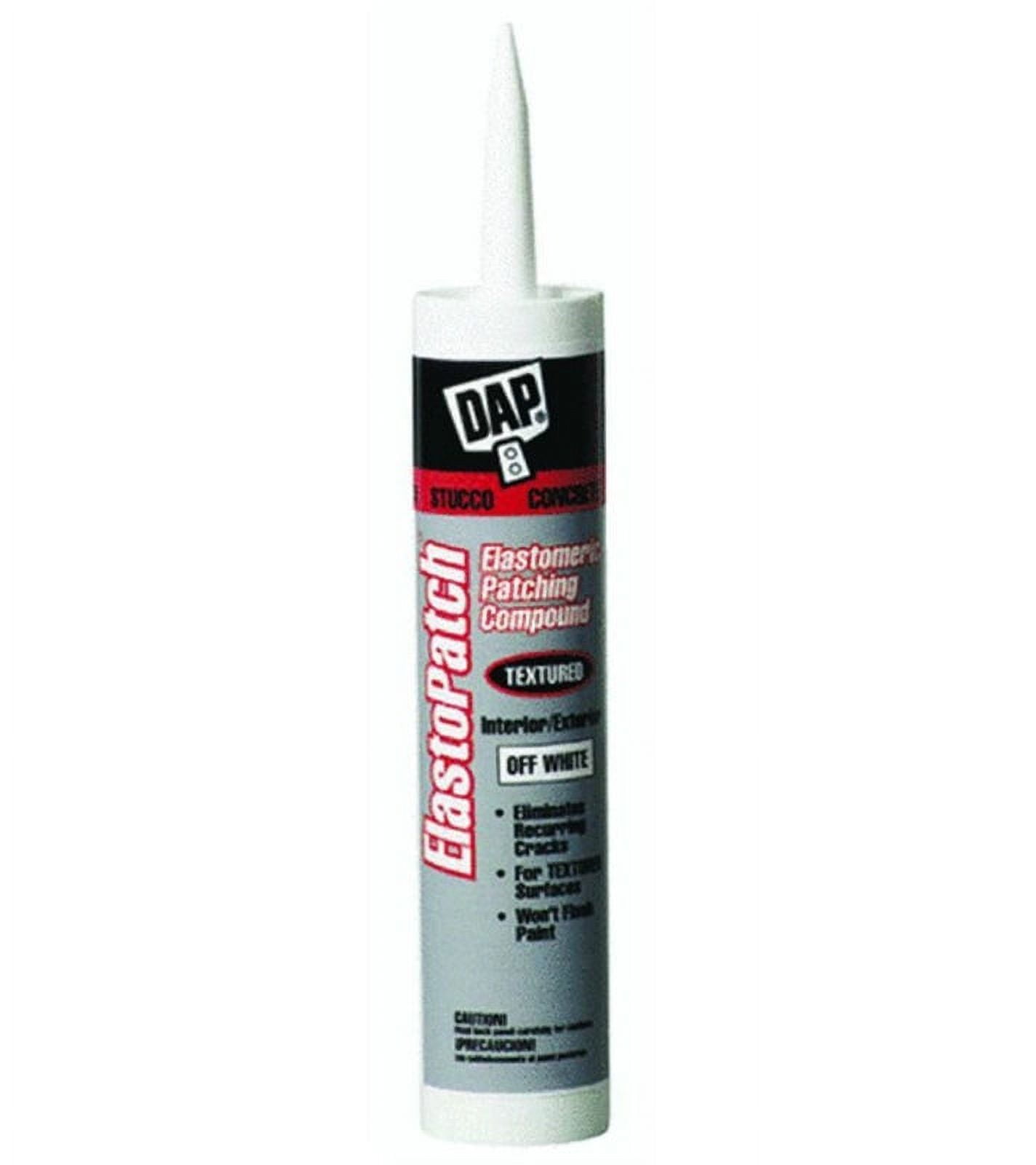 Dap 12286 Elastopatch Textured Flexible Patching Compound, 10.1 Oz, Off ...