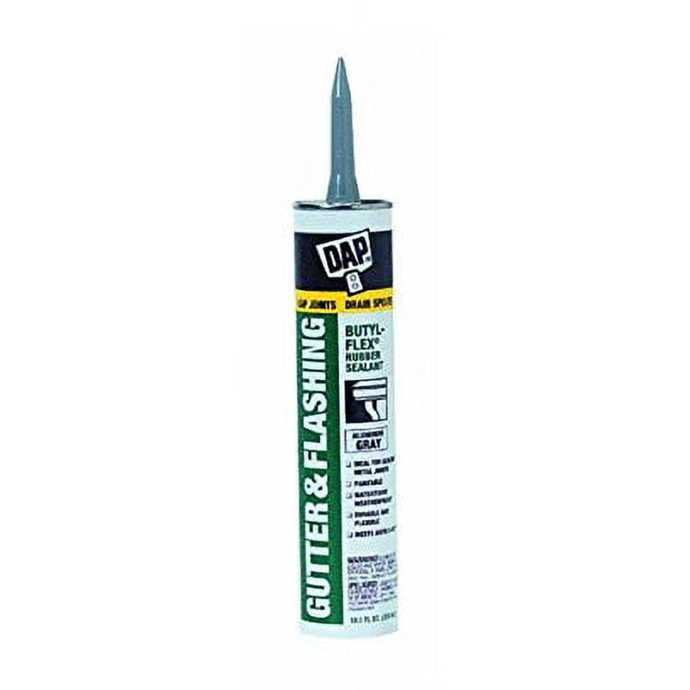 Dap 18188 12 Pack 10.1 oz. Butyl-Flex Gutter and Flashing Sealant ...