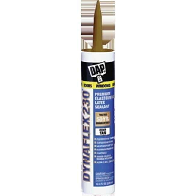 Dap 18412 10.3 oz. Cedar Tan 230 Dynaflex Elastomeric Latex Sealant ...