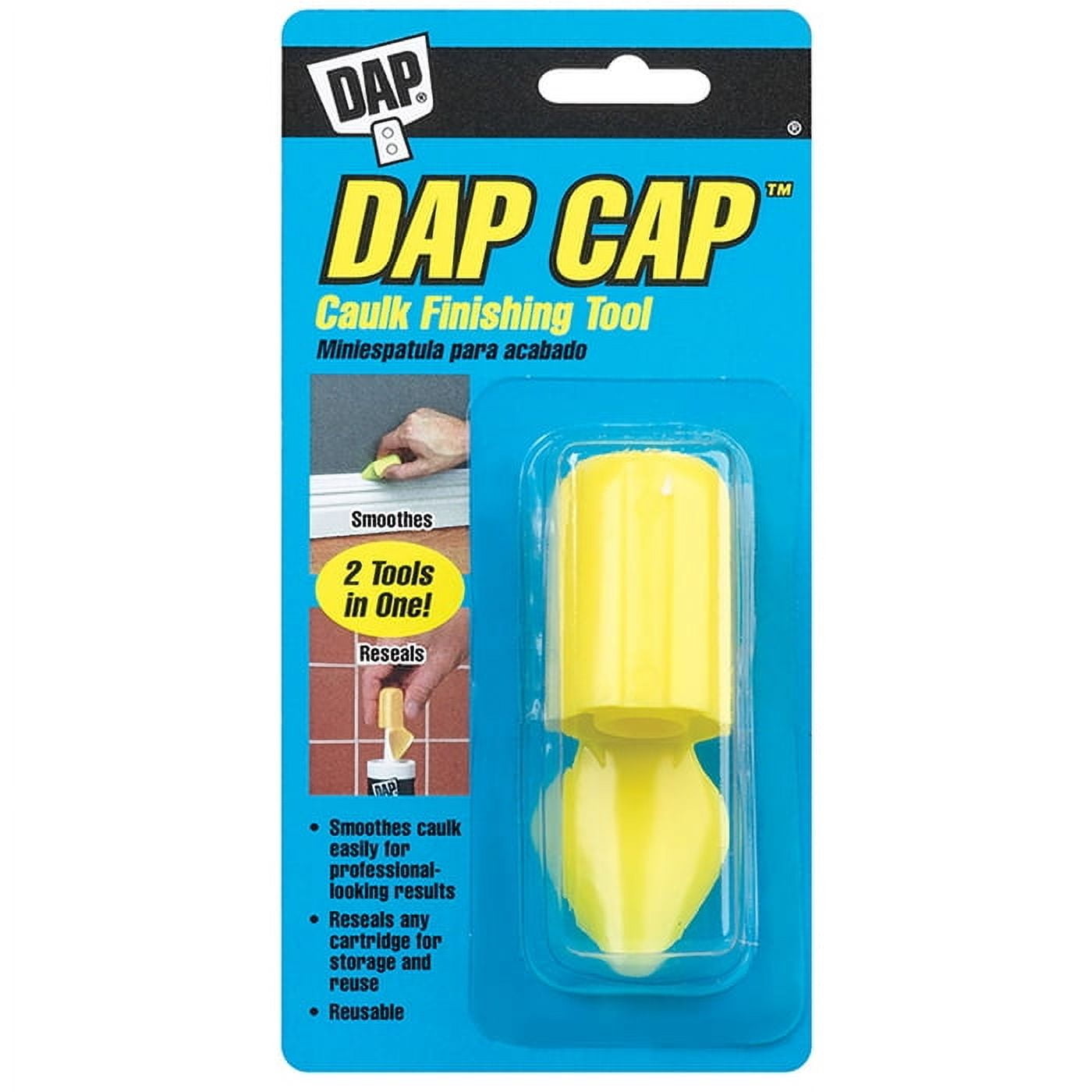 Dap 18570 Yellow Cap Caulk Finishing Tool - Walmart.com